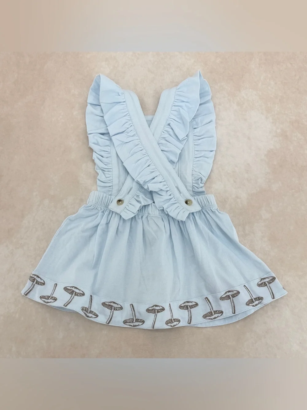 kate quinn | Dresses | New Kate Quinn Light Blue Mushroom Ruffle ...